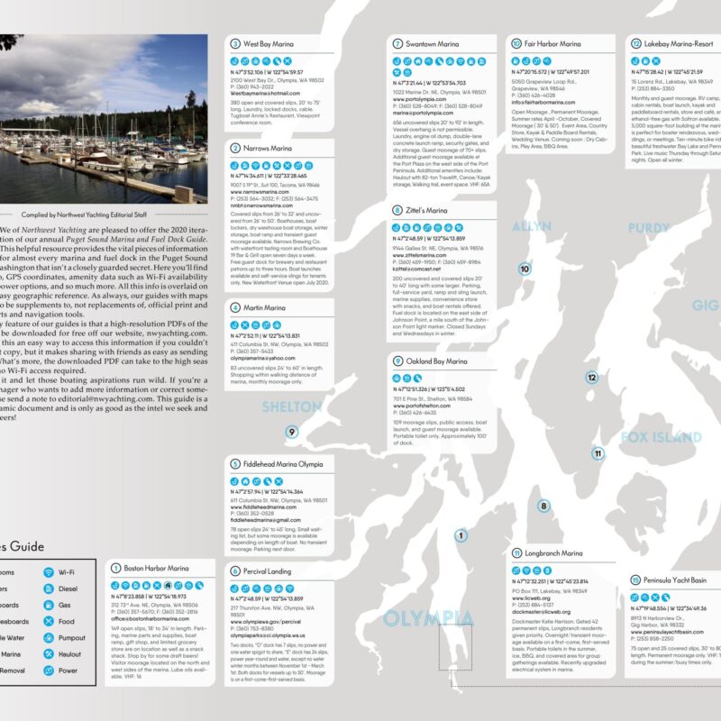 Puget Sound Marina Guide - Natalie Coleman